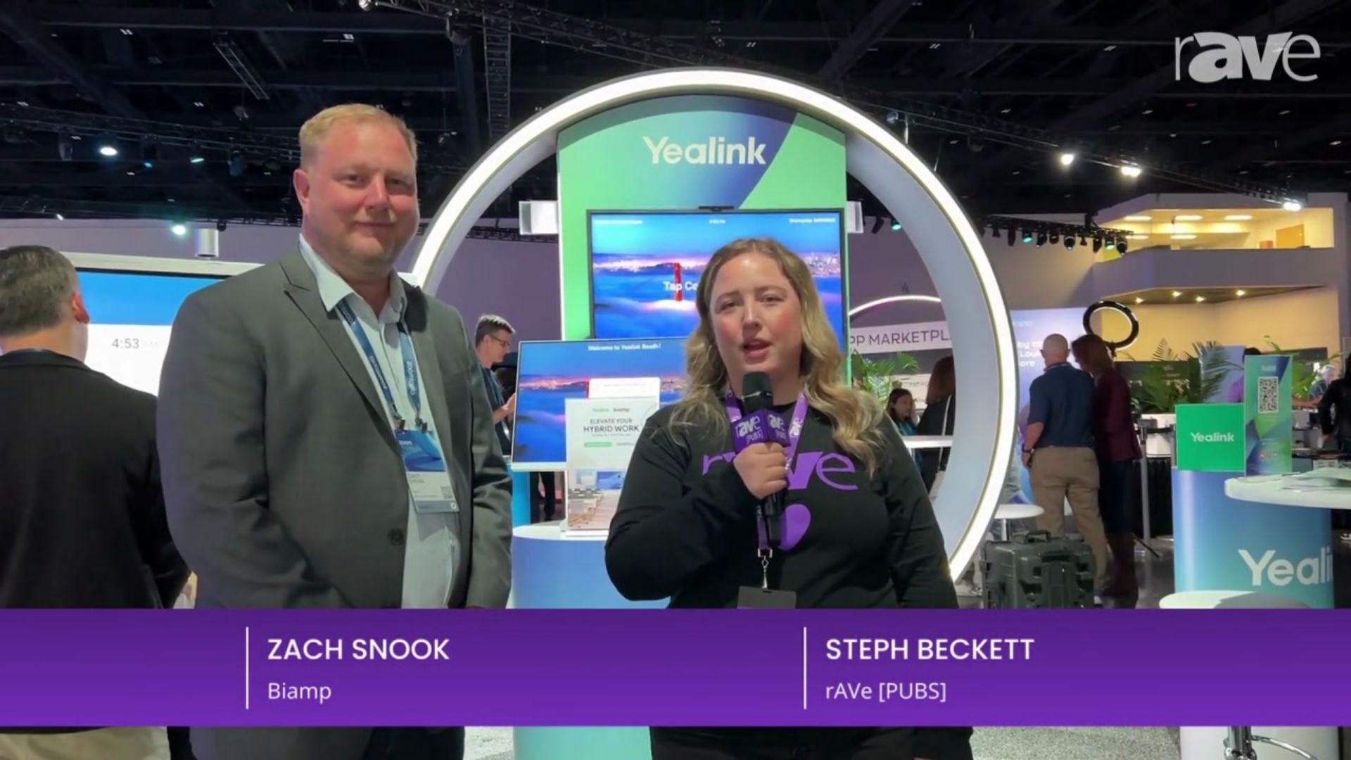 Zoomtopia 2023: Steph Beckett Interviews Biamp’s Zach Snook About Partnership With Yealink ...